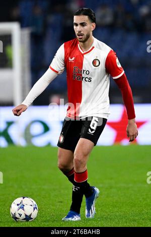 ROTTERDAM - Ramiz Zerrouki of Feyenoord during the friendly match ...