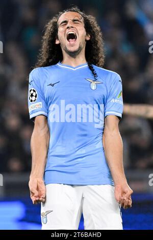 Matteo Guendouzi of SS Lazio reacts during Serie A 2025/26 football ...