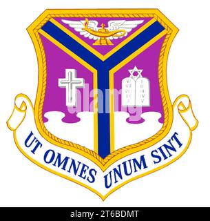 USAF Chaplain School second emblem Stock Photo - Alamy