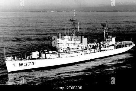 USCGC Matagorda (WAVP-373) underway in 1965 Stock Photo - Alamy