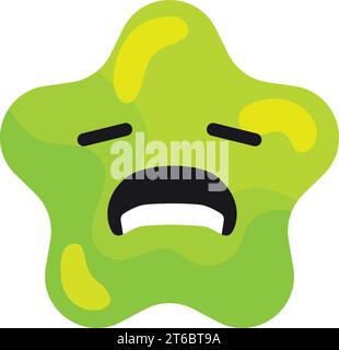 Isolated sad cute star shape emoji Vector Stock Vector Image & Art - Alamy