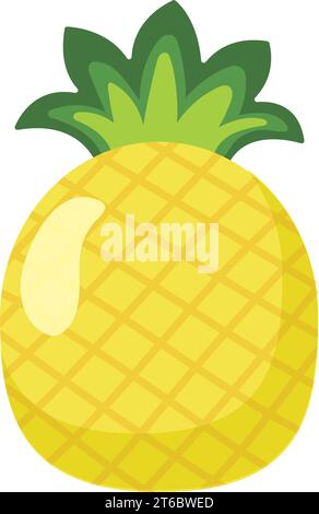 fresh pineapple fruit isolated icon vector illustration design Stock ...