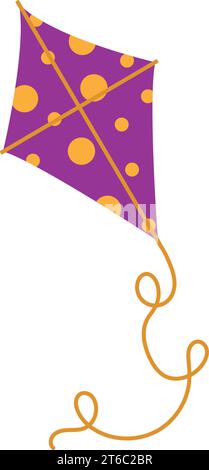 Kite vector icon isolated on transparent background, Kite transparency ...