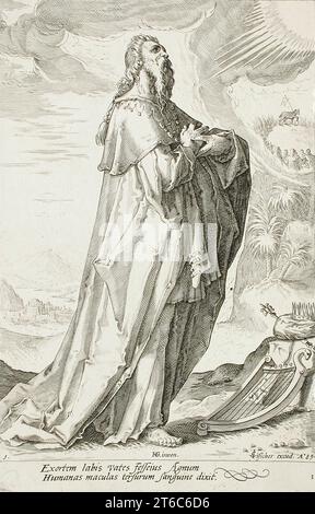 Jeremiah, 1589. From Prophets of the Old Testament: Davis, Isaiah ...