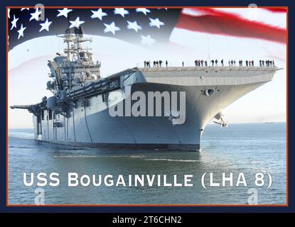 USS Bougainville (LHA-8 Stock Photo - Alamy