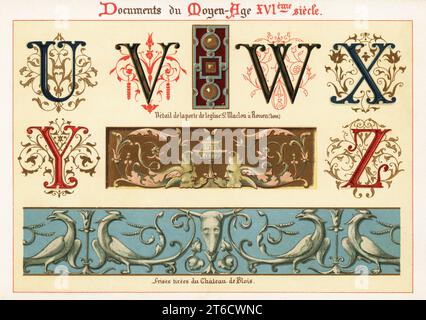 Detail of a 16th-century letter from the Medici Archive in Florence ...