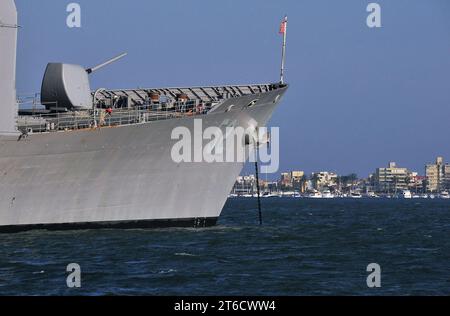 USS Bunker Hill in Peru Stock Photo - Alamy