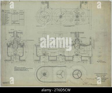 USS Chattanooga (C-16)- 1 1-2'' Manifold Stock Photo - Alamy