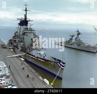 USS Chicago CG-11 commissioning 1964 Stock Photo - Alamy