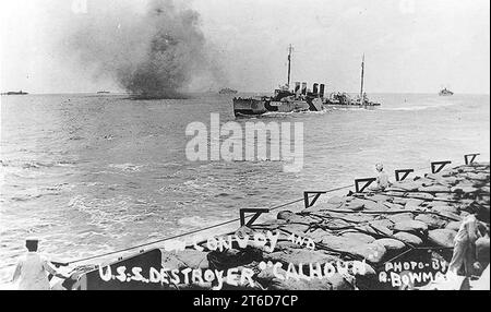 USS Colhoun (DD-85 Stock Photo - Alamy