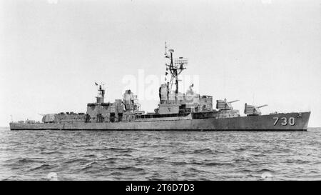 USS Collett (DD-730) at sea in 1962 Stock Photo - Alamy
