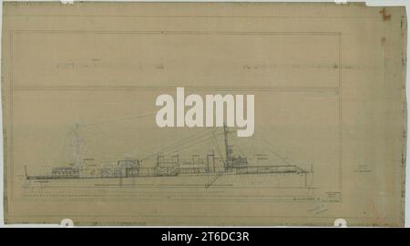USS Dickerson (DD-157)- Booklet of General Plans - Cross Sections ...