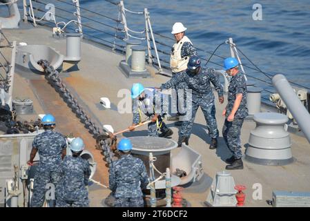 USS Donald Cook operations 150813 Stock Photo - Alamy