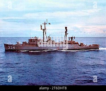USS Forster (DER-334) underway, circa in 1957 Stock Photo - Alamy