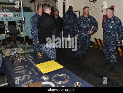 USS Frank Cable action 150310 Stock Photo - Alamy