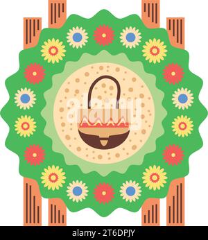 colombian silletero design vector isolated Stock Vector Image & Art - Alamy