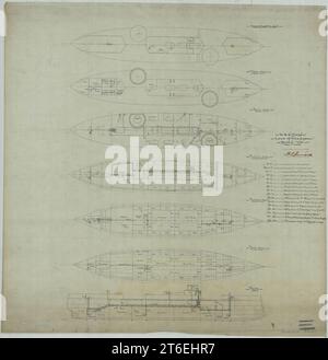 USS Maine (ACR-1)- Lead of Voice Pipes Stock Photo - Alamy