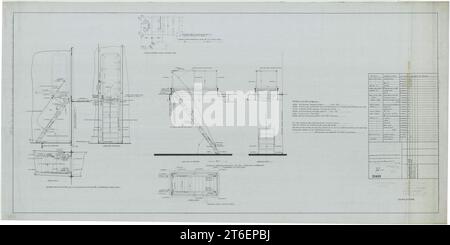 USS Missouri (BB-11)- Hand Rails and Ladders from Berth Deck to ...