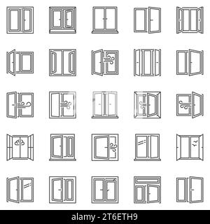 Window Ventilation Opening Ventilate Air Flow Airflow Black White ...
