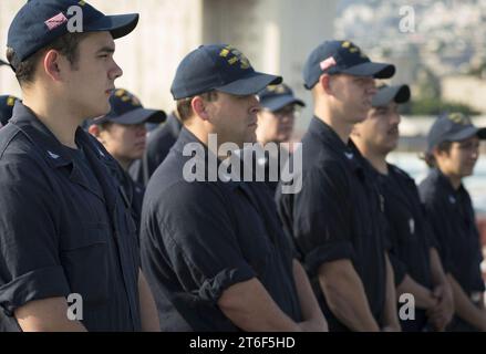 USS Porter in Haifa, April 2016. 160415 Stock Photo - Alamy