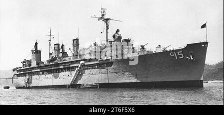 USS Prairie (AD-15) in January 1956 Stock Photo - Alamy