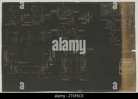 USS Preston (DD-19)- Arrangement of Lifting Gear for L.P. and Astern ...