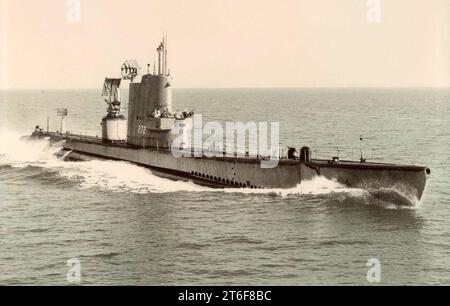 USS Redfin as Radar Picket Stock Photo - Alamy