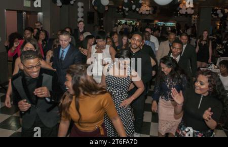 USS Ronald Reagan birthday ball 160226 Stock Photo - Alamy