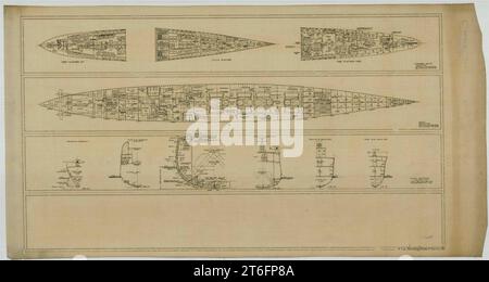 USS Stringham (DD-83)- Booklet of General Plans - General Information ...