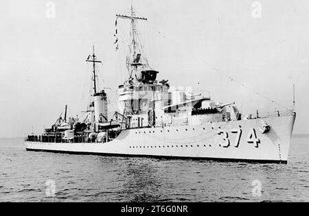 USS Tucker (DD-374) before World War II Stock Photo - Alamy