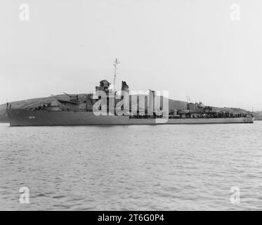 Uss Tucker DD-374 Stock Photo - Alamy