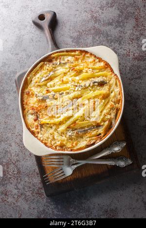Jansson's frestelse or Janssons temptation is a Swedish gratin style ...