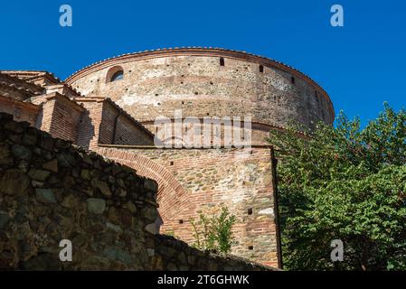 Rotunda of Galerius also called Rotunda of Saint George in Thessaloniki city, Greece Stock Photo ...