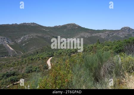 Appalachian relief with Armorican quartzites in Villuercas-Ibores-Jara ...