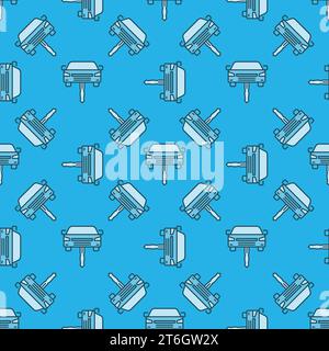 Auto key pattern vector seamless blue Stock Vector Image & Art - Alamy