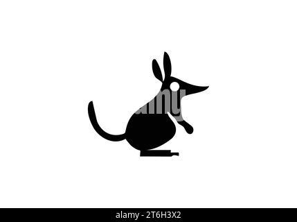 Bilby icon minimal style illustration design Stock Vector Image & Art ...