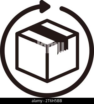Goods returnable vector icon illustration Stock Vector Image & Art - Alamy