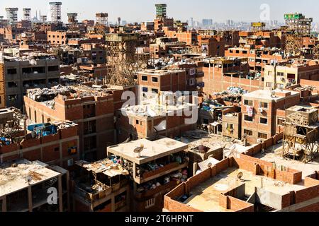 Egypt, Cairo, Manschiyet Nasr, Garbage City Stock Photo - Alamy