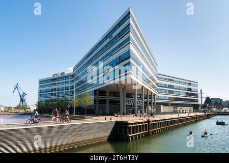 Denmark, Aarhus, Aarhus Havn, harbor, 'Navitas', university, lively ...