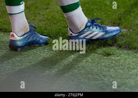 November 09, 2023. Lisbon, Portugal. Sporting's midfielder from Denmark ...