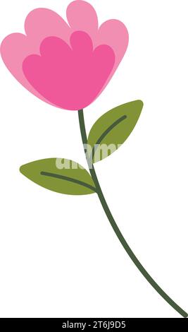cute flower isolated icon Stock Vector Image & Art - Alamy