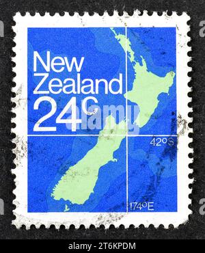 NEW ZEALAND - CIRCA 1982: A stamp printed in New Zealand from the ...