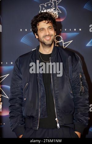 CANNES, November 10 2023 Max Boublil attends the 25th NRJ Music Awards ...