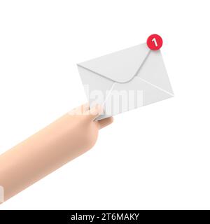 Received message concept. New,email incoming message,sms. Mail delivery ...