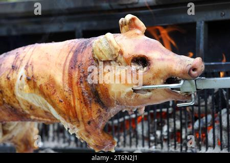 Food, Essen, Schweinsbraten, Schweinebraten und Semmelknödel mit ...