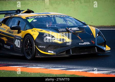 Vallelunga circuit, Rome, Italy 11 11 2023 - Lamborghini Super Trofeo ...