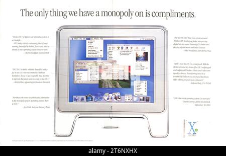Vintage "Time" magazine 3 December 2001 issue Advert, USA Stock Photo ...