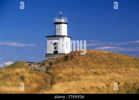Cattle Point Lighthouse, Cattle Point Natural Conservation Area, San ...