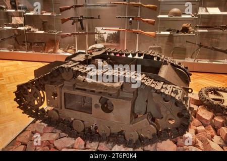 Goliath, German remote-controlled caterpillar-tracked mine, demolition ...