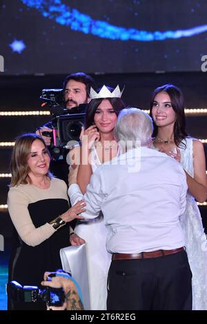 Salsomaggiore Terme: Congress Palace. Miss Italy 2023 election. In the ...